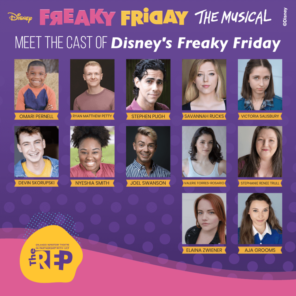 Meet the cast of Disney's Freaky Friday the Musical | Orlando Family Stage